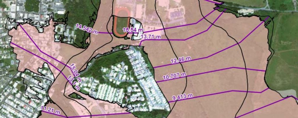 ¿Cómo buscar en los Mapas de Niveles de Inundación Base Recomendados?